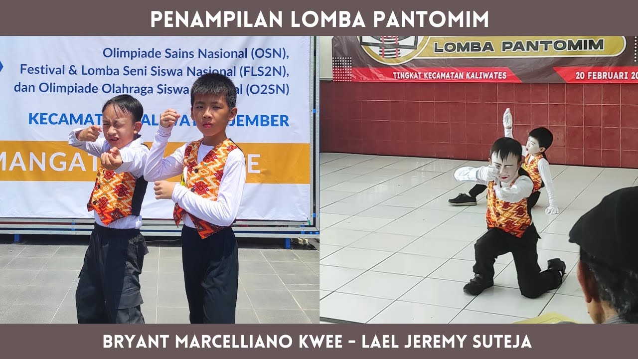 ⭐ SD ⭐ Penampilan Pantomim di FLS2N-SD, 20 Februari 2024 - YouTube