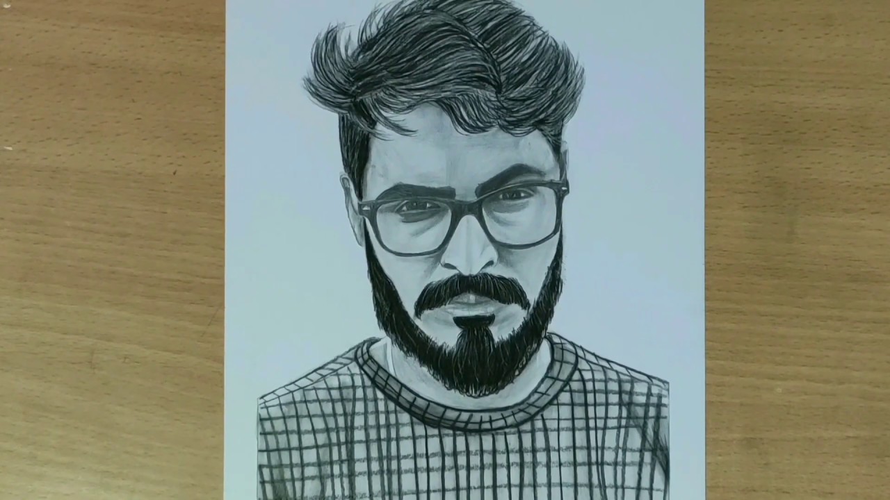 Drawing Emiway Bantai (Realistic sketch) - YouTube