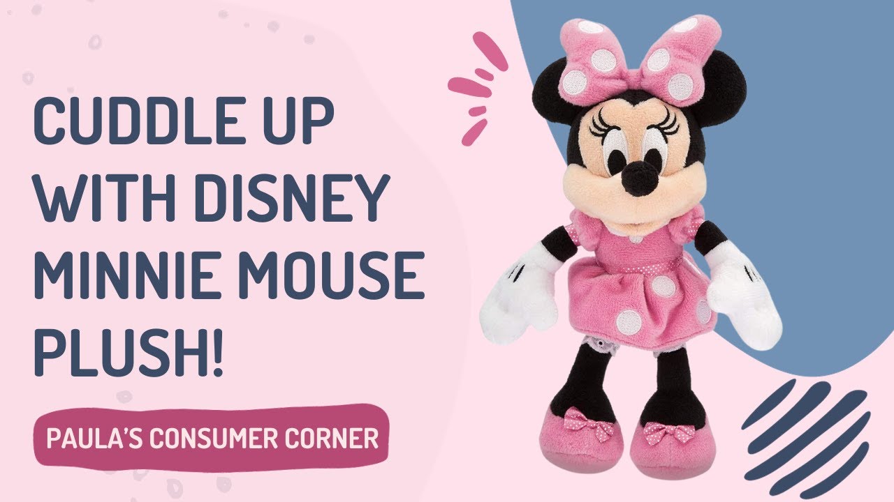 CUDDLE UP WITH DISNEY MINNIE MOUSE PLUSH! - YouTube
