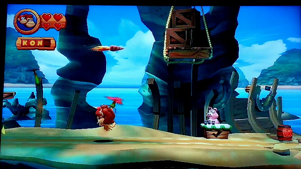 2-2 - 100% ( Donkey Kong country returns ) - YouTube
