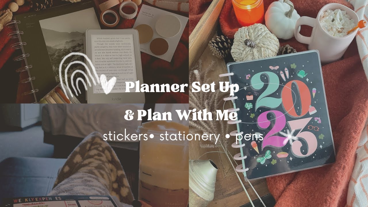 Plan With Me & Planner Set-Up | Go Wild | Planning - YouTube