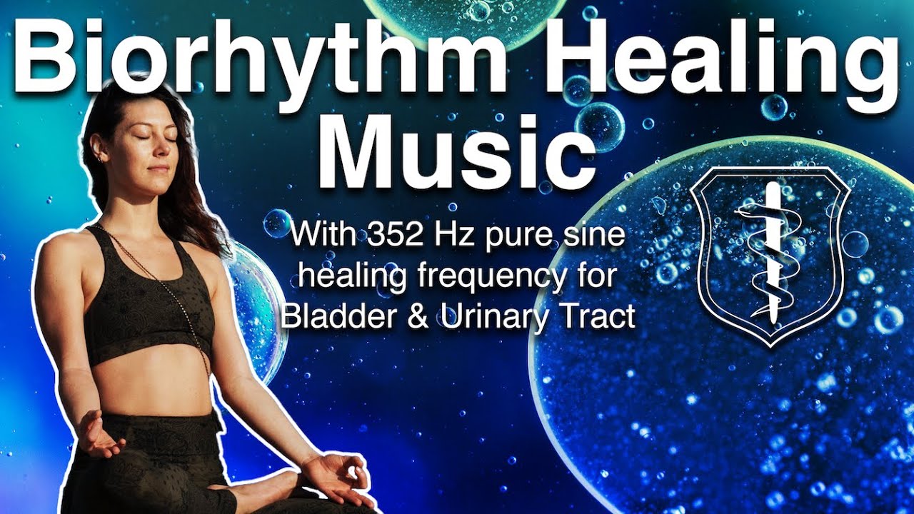 352.00 Hz Bladder & Urinary Tract Organ Health Meditation, Spiritual ...
