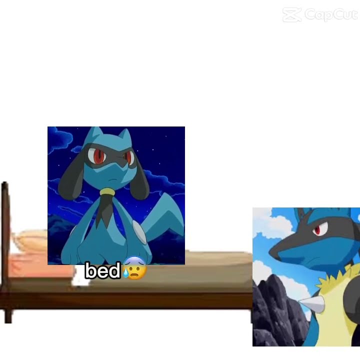Monster in my bed #lucario//#riolu//#greninja - YouTube