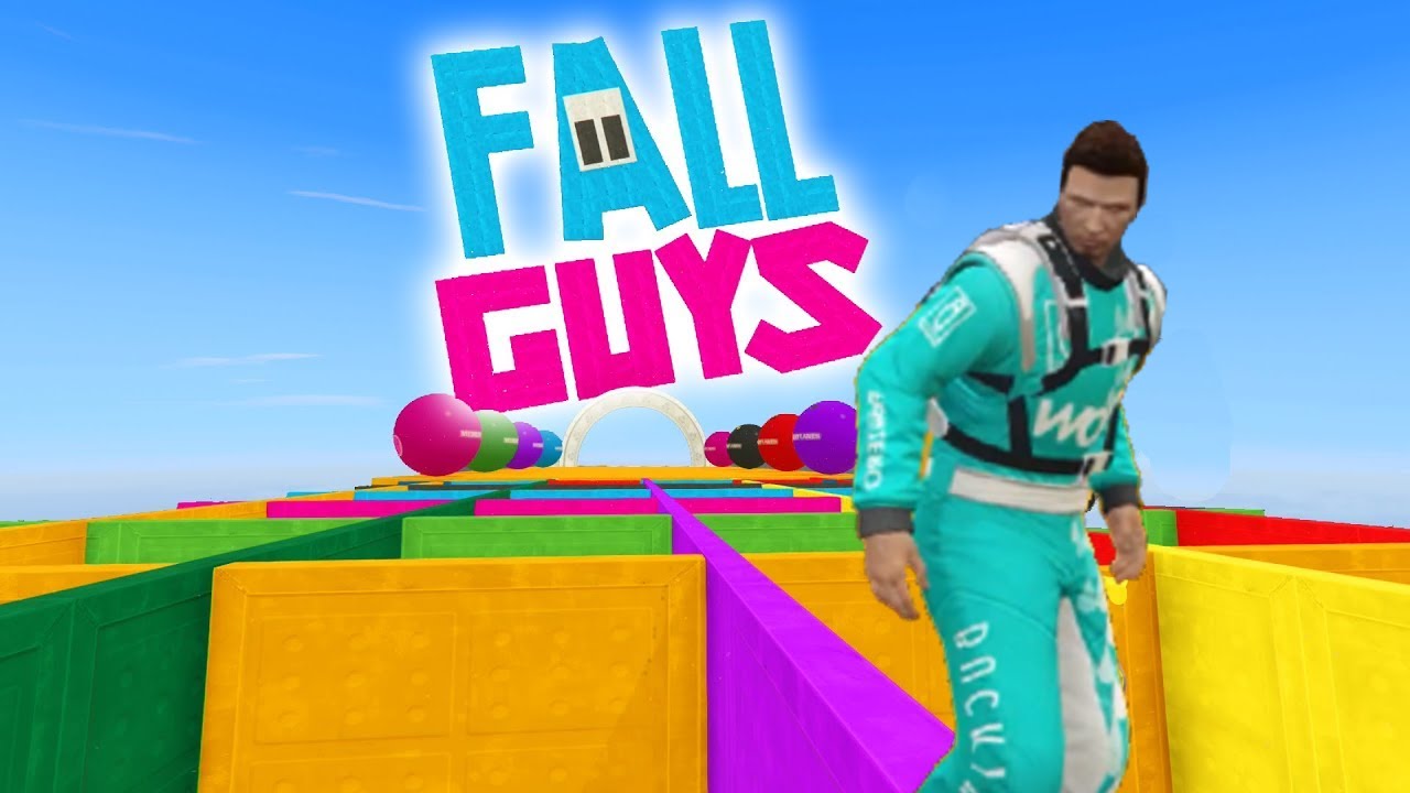 FALL GUYS EN GTA 5 ONLINE - YouTube
