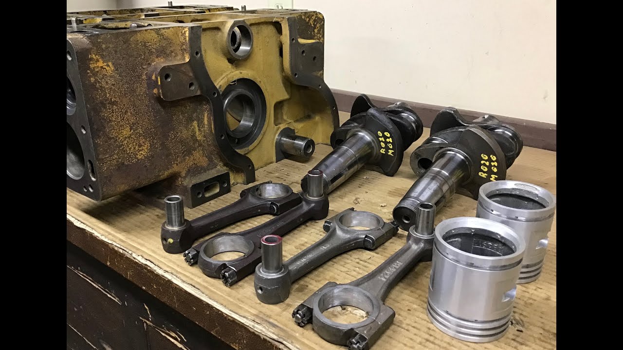 Caterpillar D2 #5J1113 Starting System Ep.7: Parts Back From Machine ...