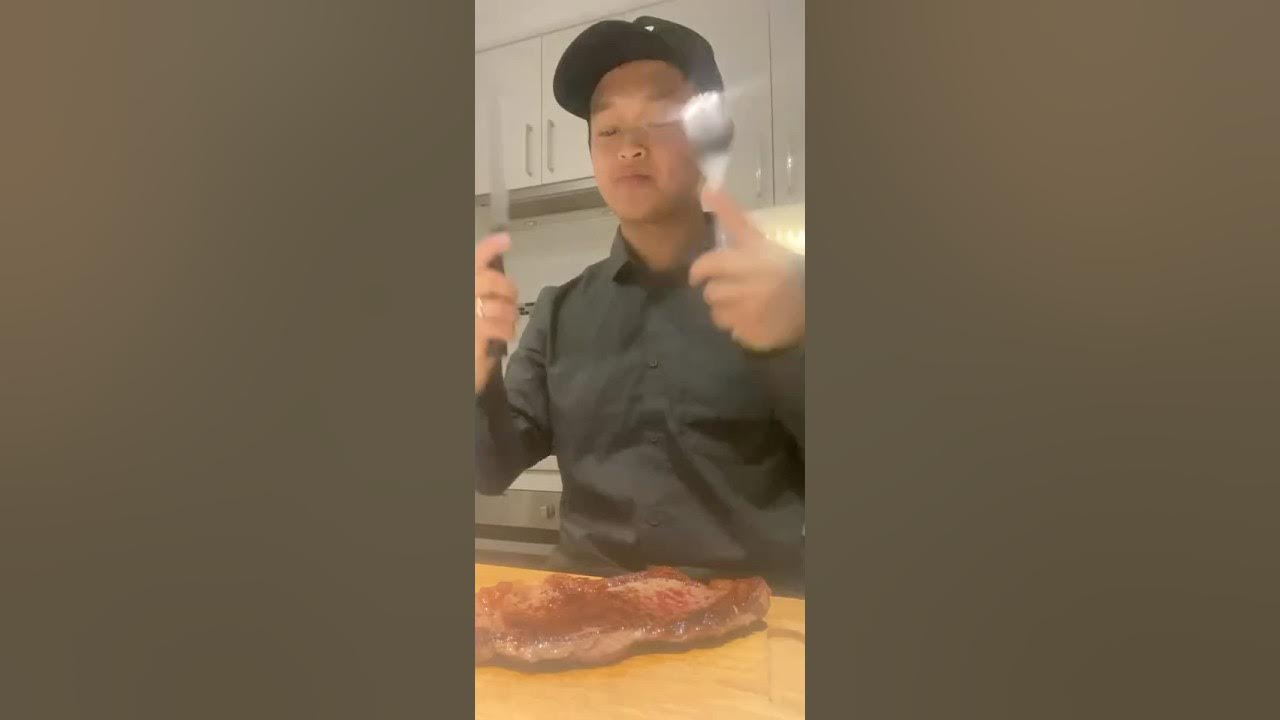 my biggest mistake or should I say beef steak 🥩 🍴 #explore #funnyvideo #eating #beefsteak #steak ...