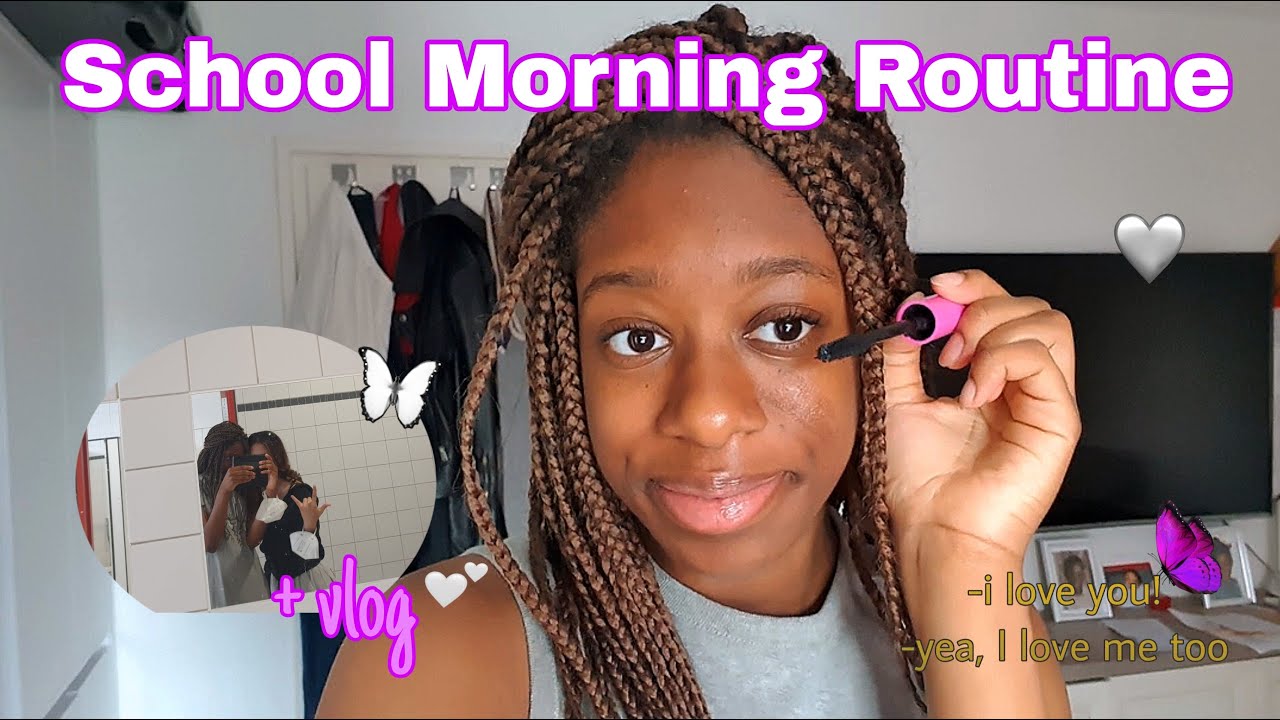 School morning routine +vlog - YouTube