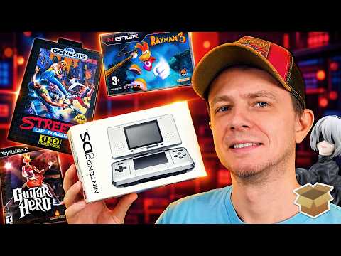 Huge Unboxing! — Nintendo DS Fat, Streets of Rage, Figures and New Games