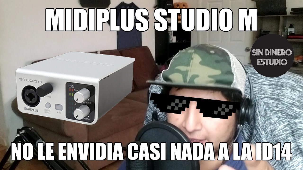 UNA DE LAS MEJORES INTERFACES PARA HOME STUDIO - MIDIPLUS STUDIO M ...