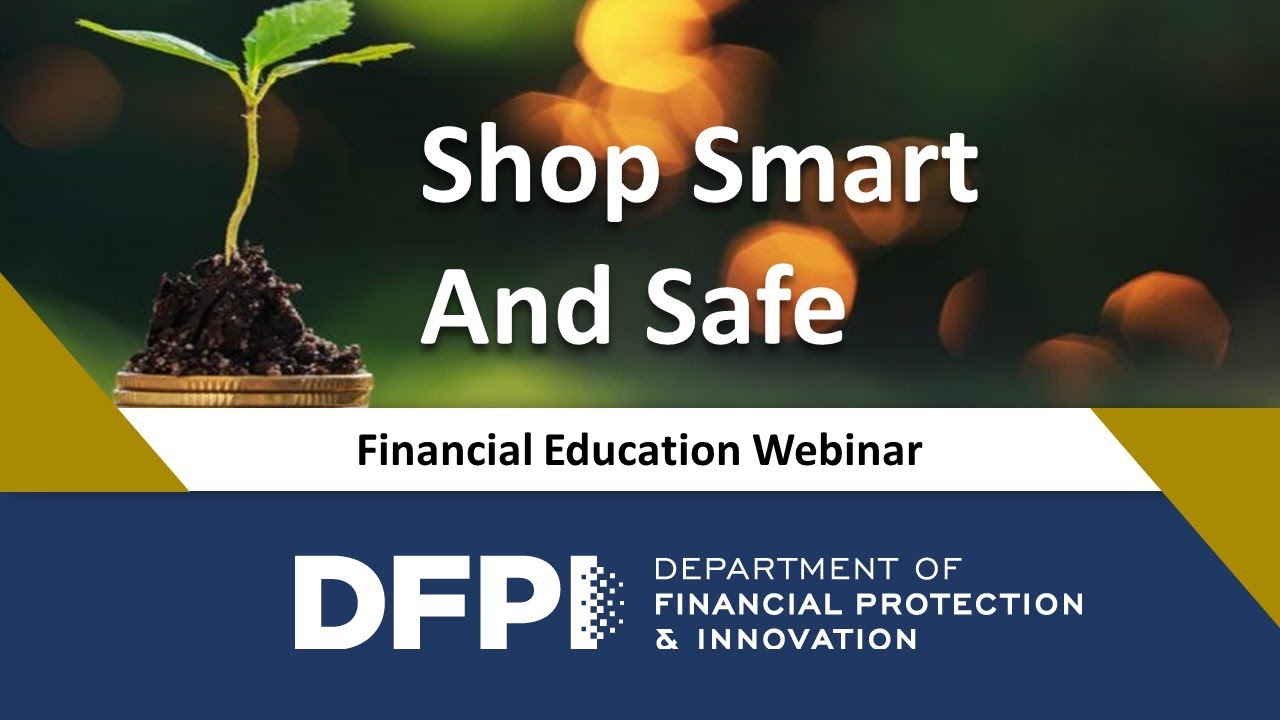 Shop Smart and Safe Webinar - YouTube