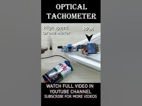 How to make Optical Tachometer #arduinoproject #arduino - YouTube