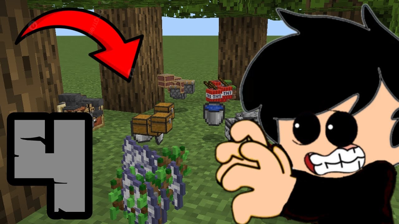 ¡SON DEMASIADOS MATERIALES! - Survival MINECRAFT #4 - YouTube