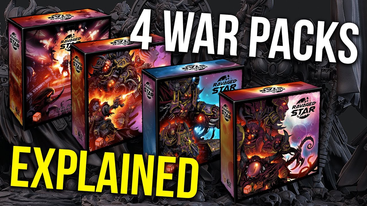 All 4 War Packs Explained - Ravaged Star: Armies of the Veil-Touched ...