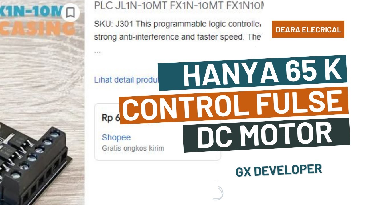 JL1N FULSE STEPPER MOTOR HANYA Rp 65.000 - YouTube
