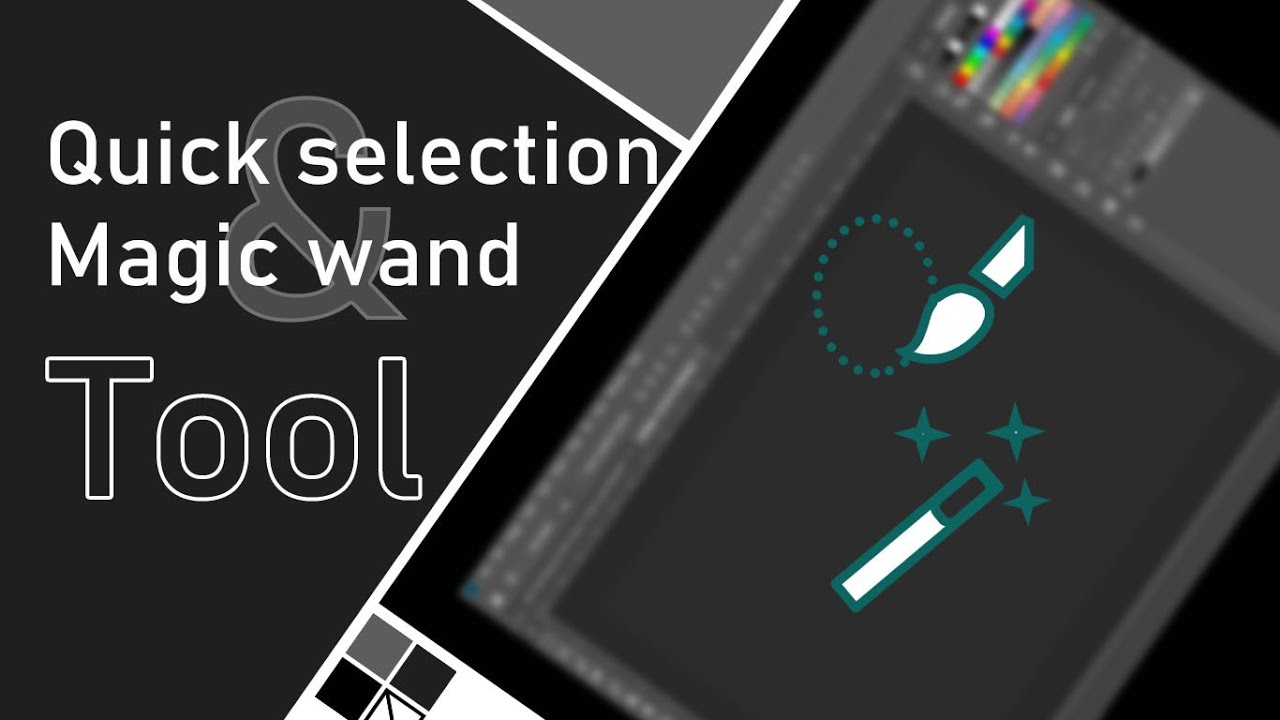 Quick selection tool ( Photoshop tutorial by Pixelshop myanmar) - YouTube