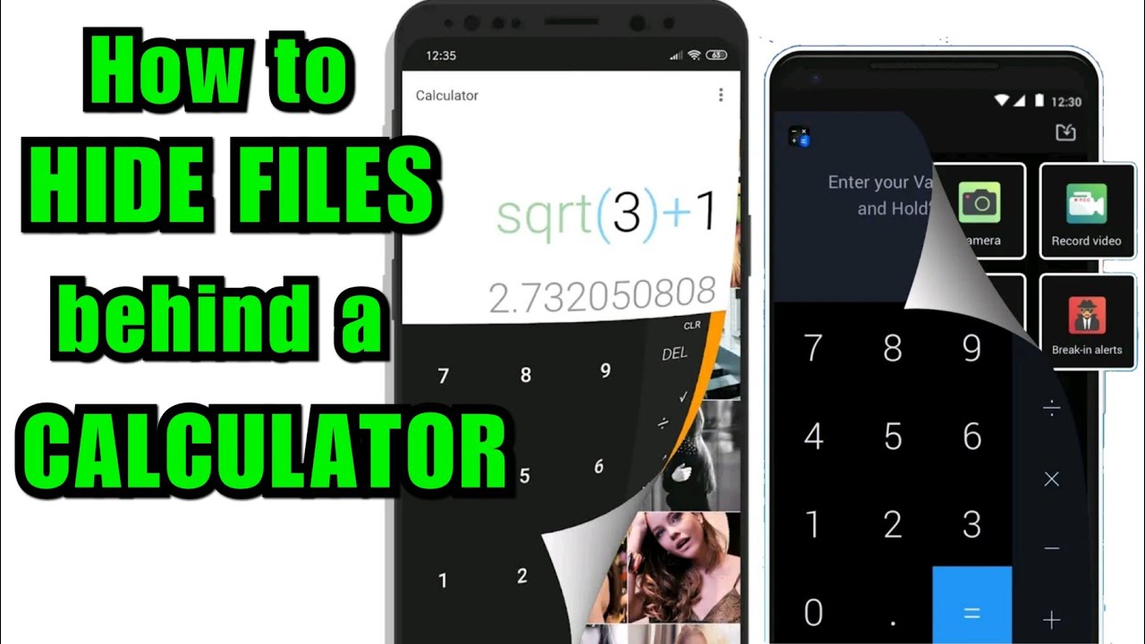 How to Hide Files behind a Calculator | Latest 2020 - YouTube