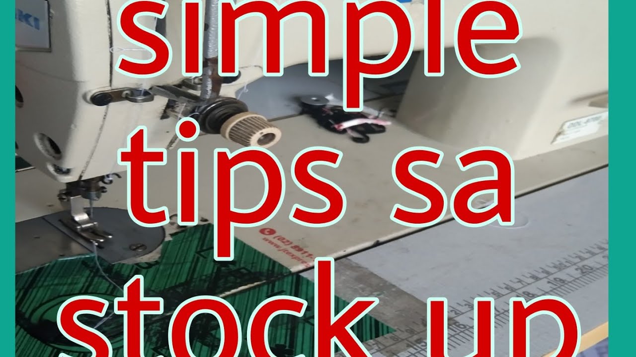 DIY stock up (basic tips and tutorial) - YouTube