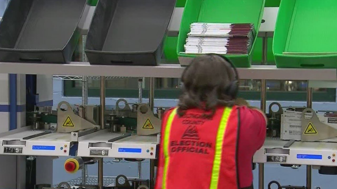 An inside look at the ballot counting process - YouTube