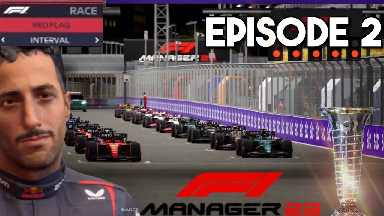 Can We Make DANIEL RICCIARDO World Champion | F1 Manager 23 | EP 2 ...