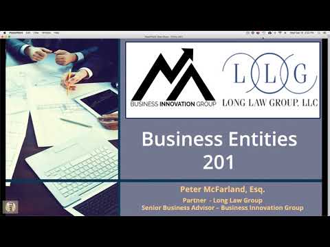 Business Entities 201 – Denver Business Entity Crash Course [2 of 3 ...