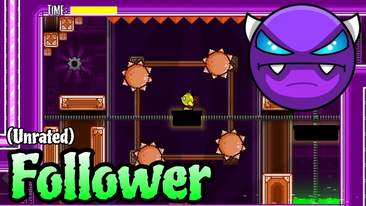 Follower by ReJoi 100% (Platformer Easy Demon) - Geometry Dash 2.2 - YouTube