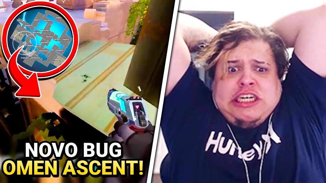 NOVO BUG USANDO ULT DO OMEN NO MAPA ASCENT! NUUH SURPREENDE INIMIGO COM ...