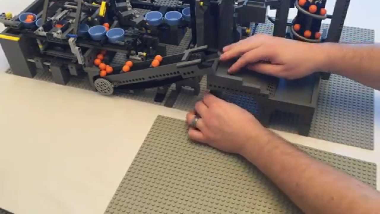 Lego Ball Factory Assembly Instructions - Part 12 - Ball Return ...