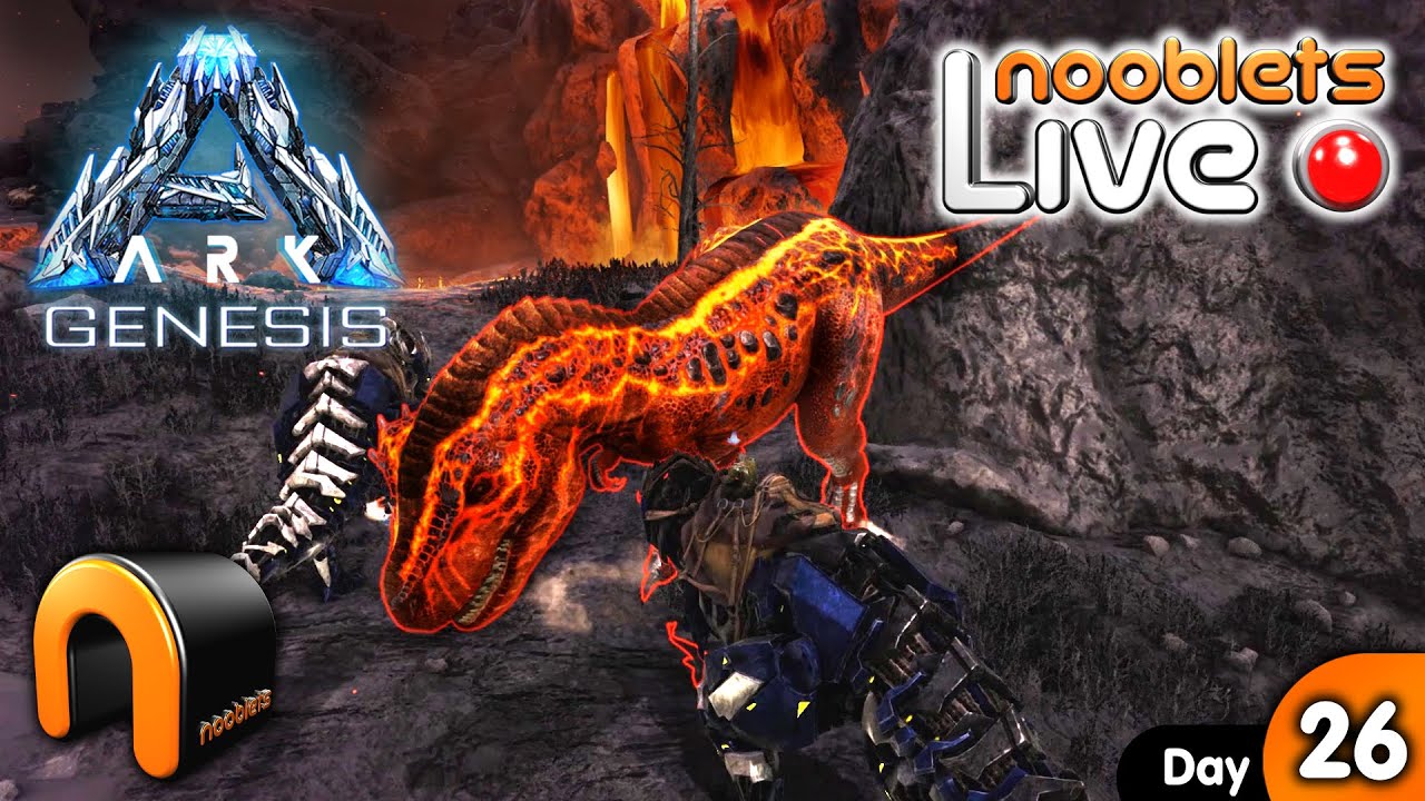 ARK Genesis VOLCANIC CHALLENGES Day 26 LIVE! - YouTube