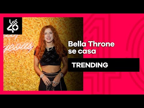 Bella Thorne se casa