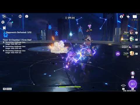 ิAbyss 12-3 Electro Charge team - YouTube