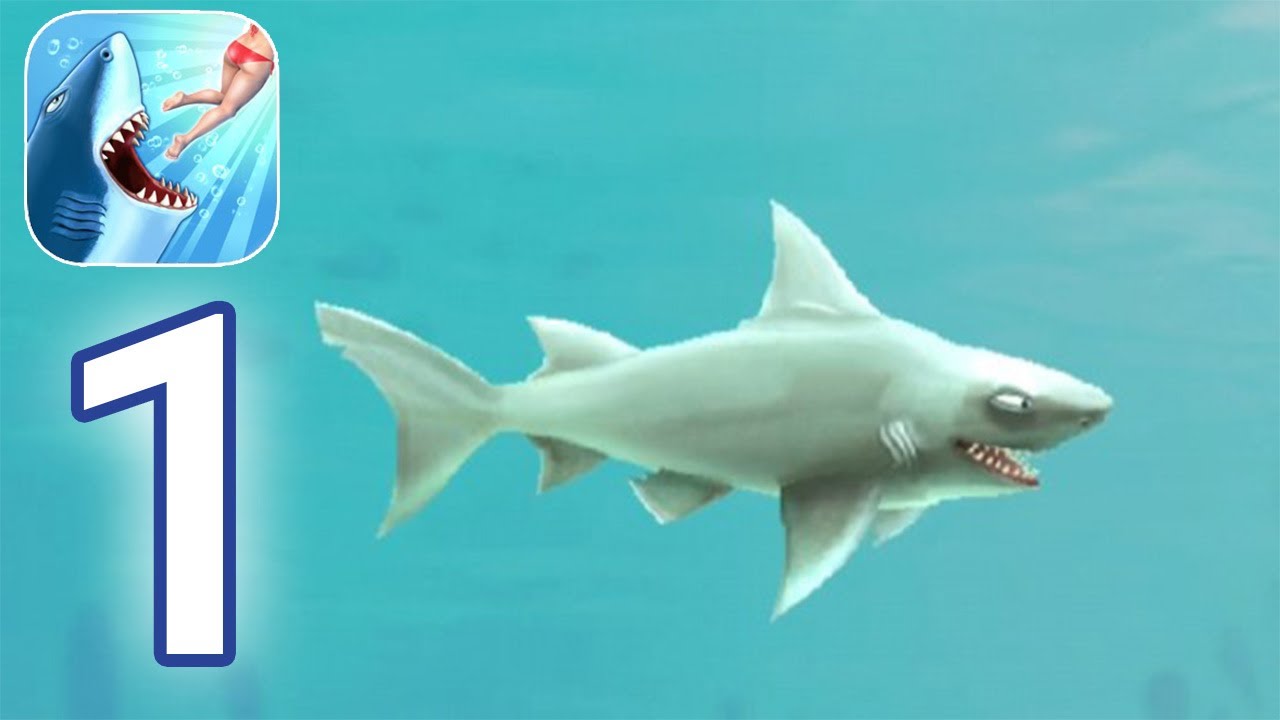 Hungry Shark Evolution - Gameplay Walkthrough Part 1 - Reef Shark (iOS ...