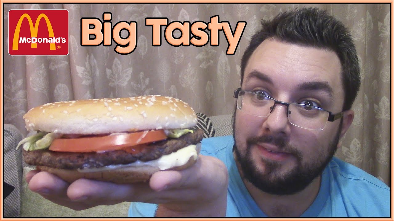 McDonald's Big Tasty Review - YouTube