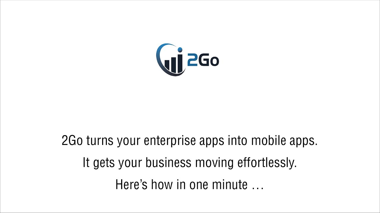 2Go Universal Mobile Access software - what is it? - YouTube