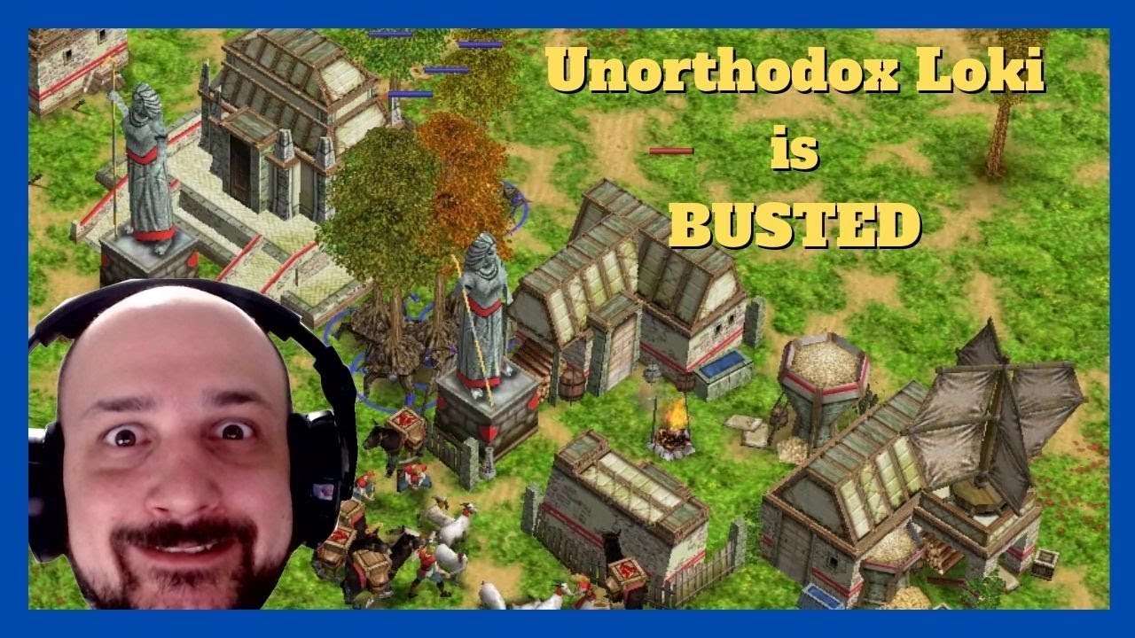 New Loki Meta?! | 1v1 Loki vs Gaia #aom #ageofempires - YouTube