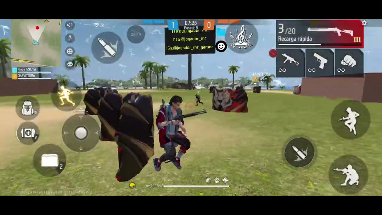 JOGANDO COM O MOD MENU, ANDROID,🩵 - YouTube