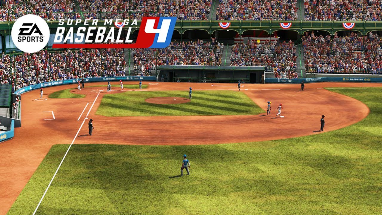 Super Mega Baseball 4 - Sirloins vs. Beewolves (3 Innings) - YouTube