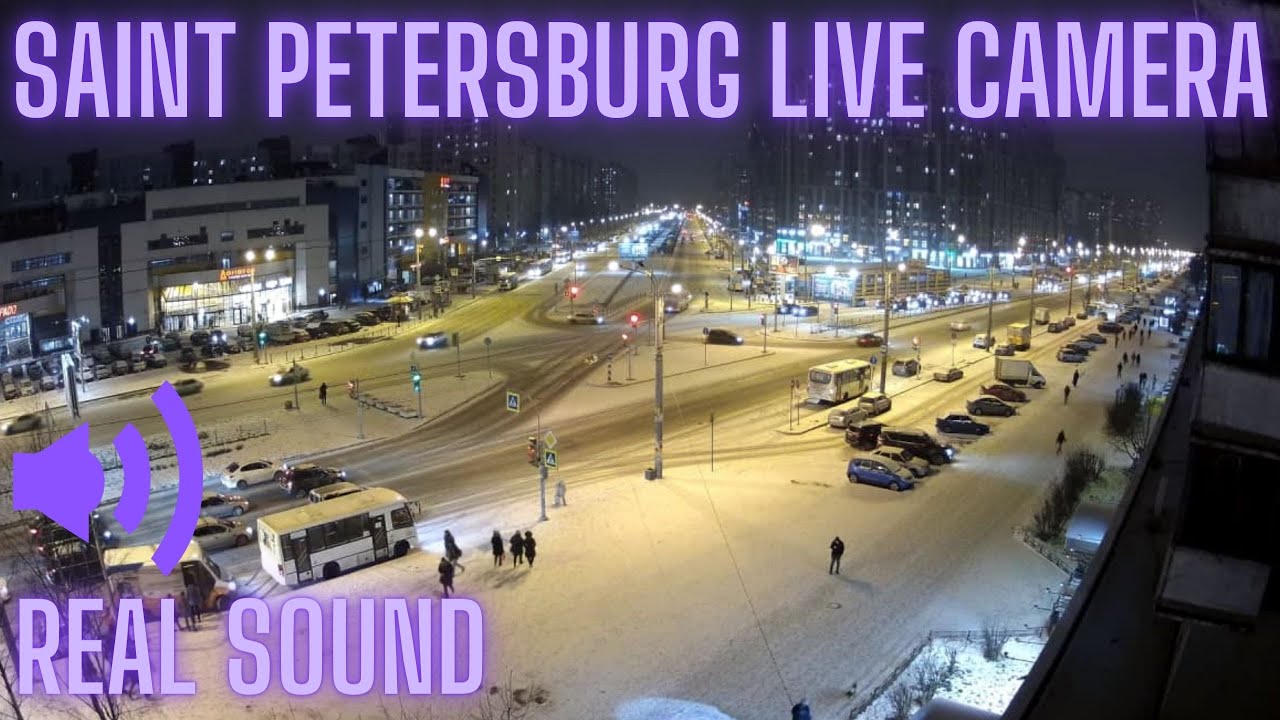 🔴 Live camera Russia Petersburg livestream 4k 24\7 - YouTube
