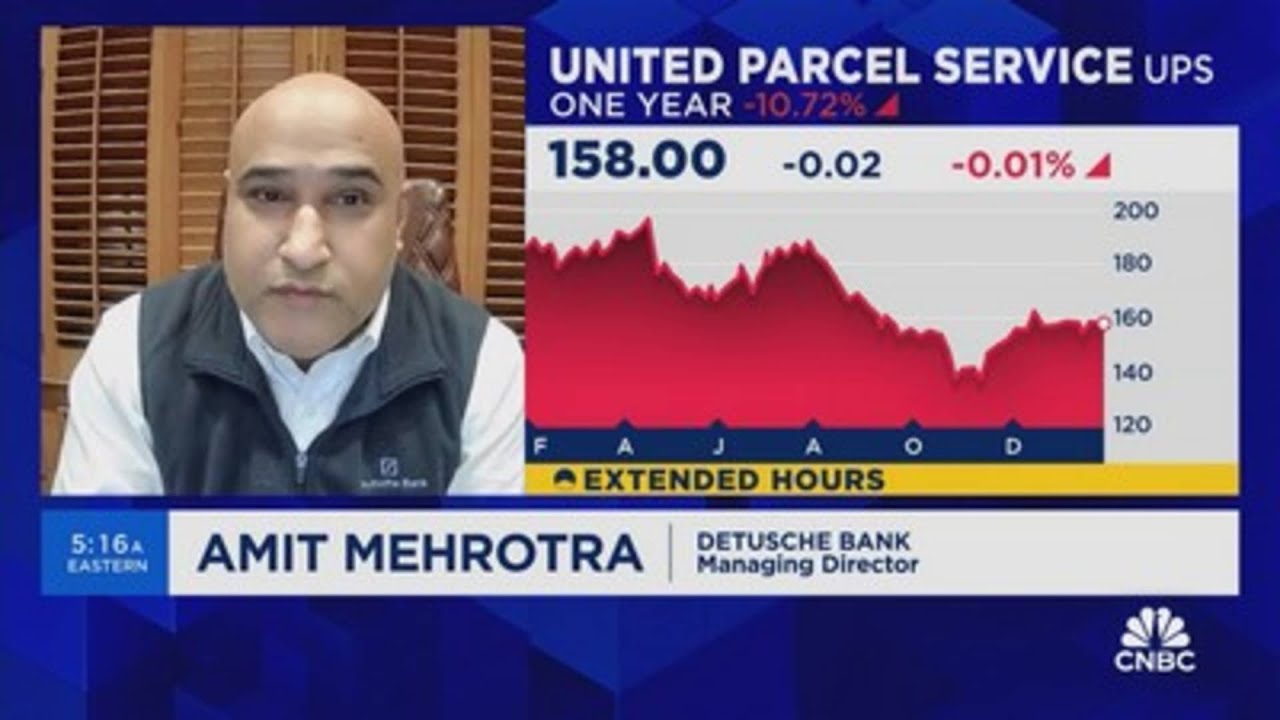 UPS volume growth will be better after last year's blip, says Deutsche ...