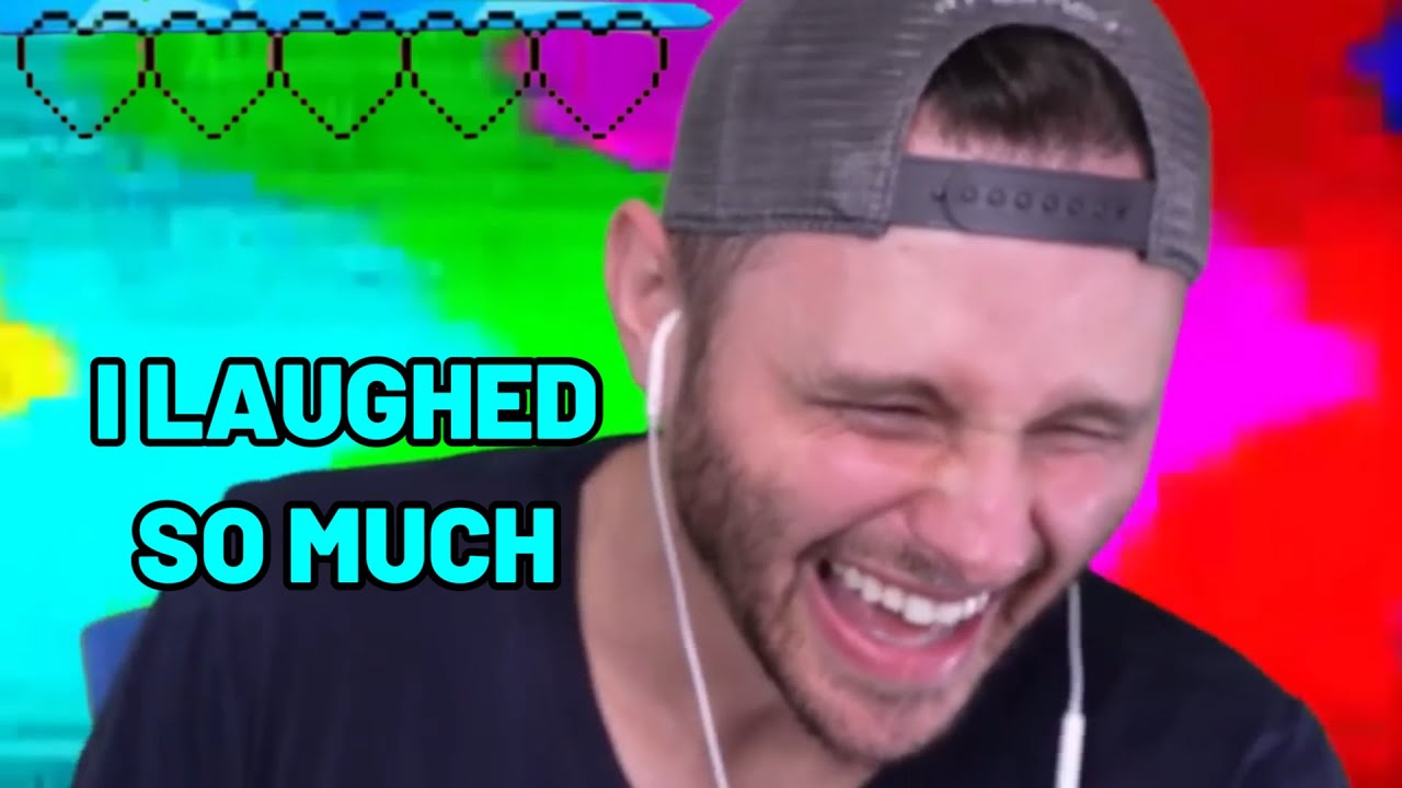 SSundee laughs multiple times even after he lost the challenge - YouTube