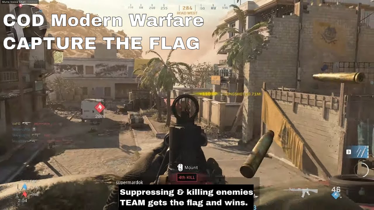 Call of Duty Modern Warfare 2019: Capture the Flag Gameplay - YouTube