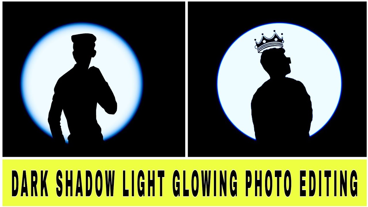 Picsart Dark Shadow Glowing Effect Photo Editing Tutorial || Dark ...