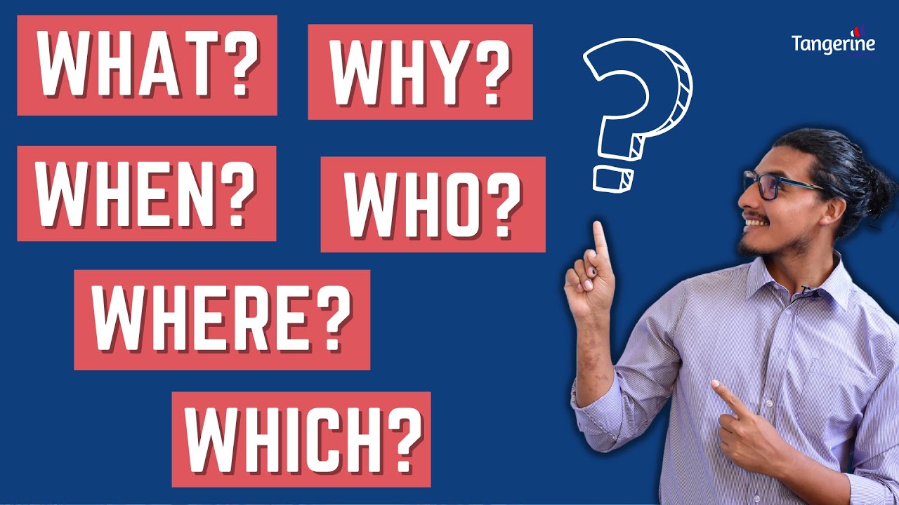 WH QUESTIONS - Cómo hacer preguntas en inglés - YouTube