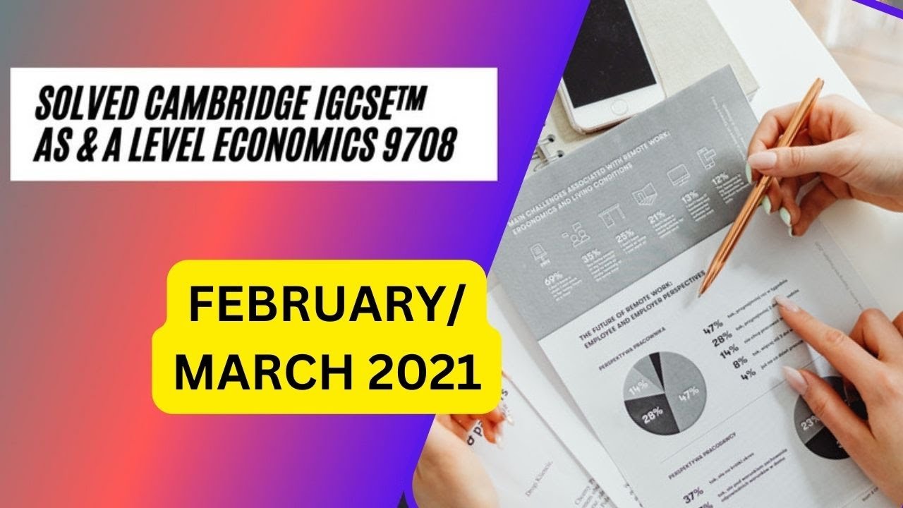Solved Past Paper | AS & A Level Economics 9708 | February March 2021 ...