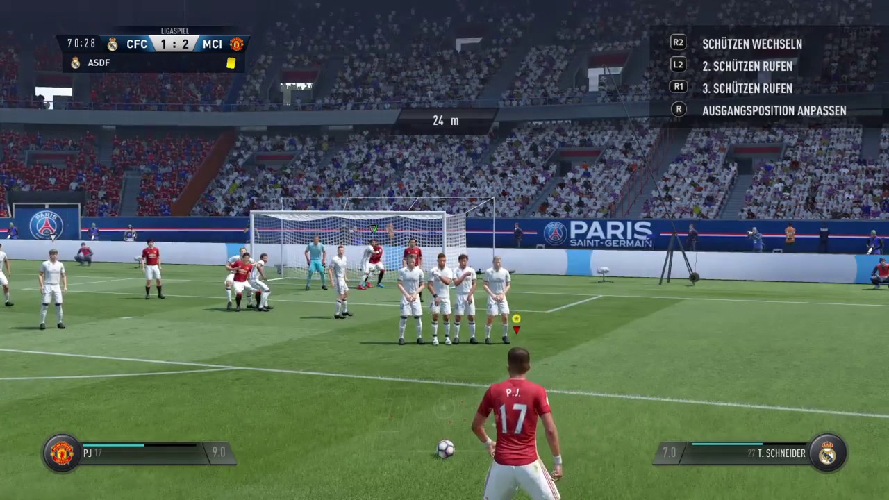 FIFA 17 / FREE KICK 2 - YouTube