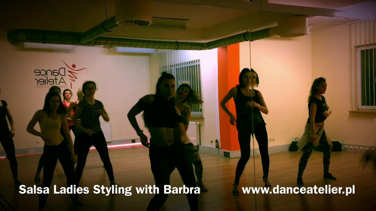 Salsa Ladies Styling w Dance Atelier - YouTube