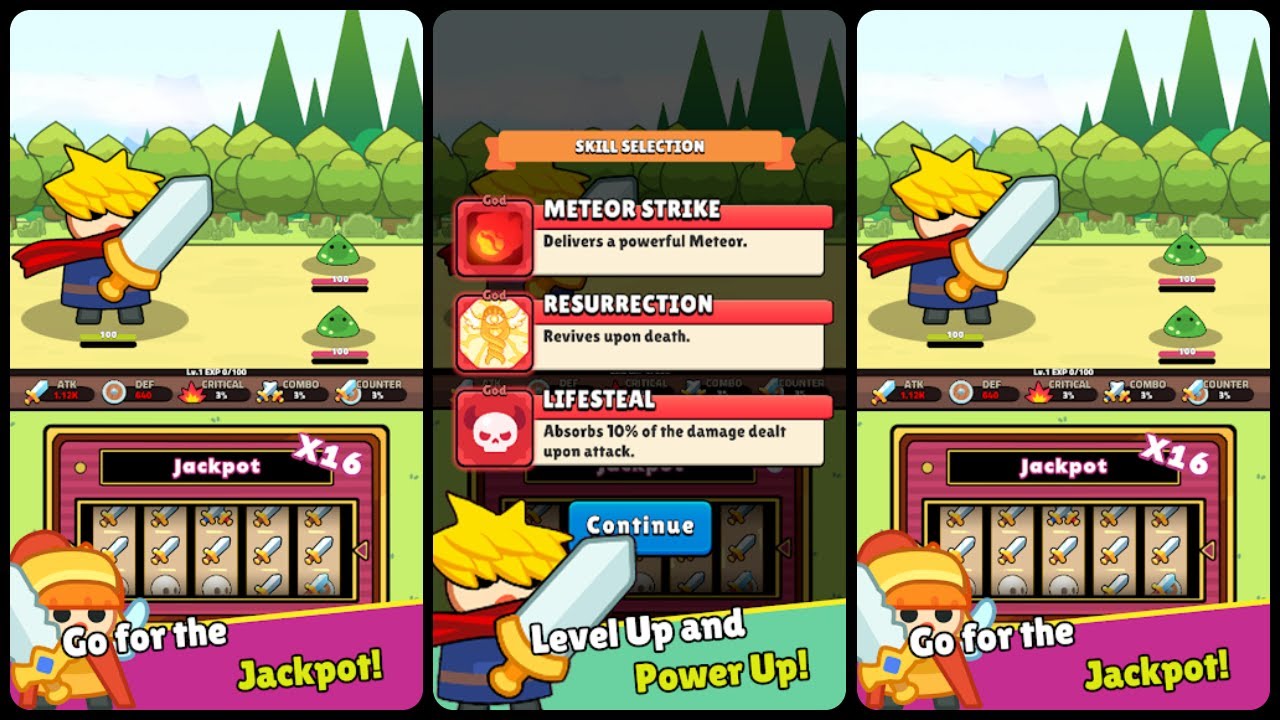 Lucky Hero Game Gameplay Android - YouTube