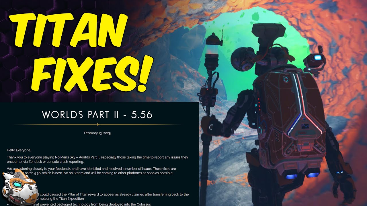 Expedition Patches Incoming! No Man's Sky Worlds Part 2 Update - YouTube