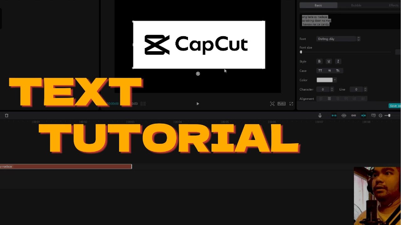 Text Tutorial - YouTube