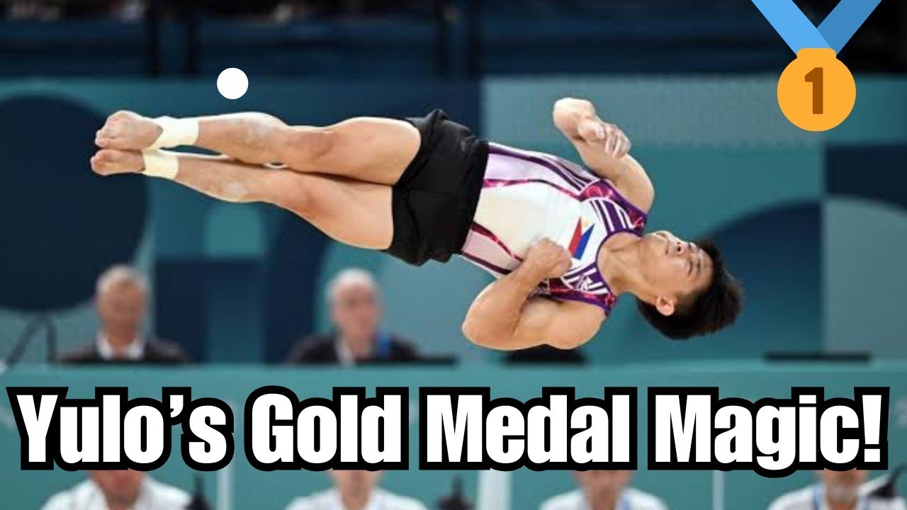 Carlos Yulo Makes History with Gold at Paris 2024 Olympics! 🥇🇵🇭 - YouTube
