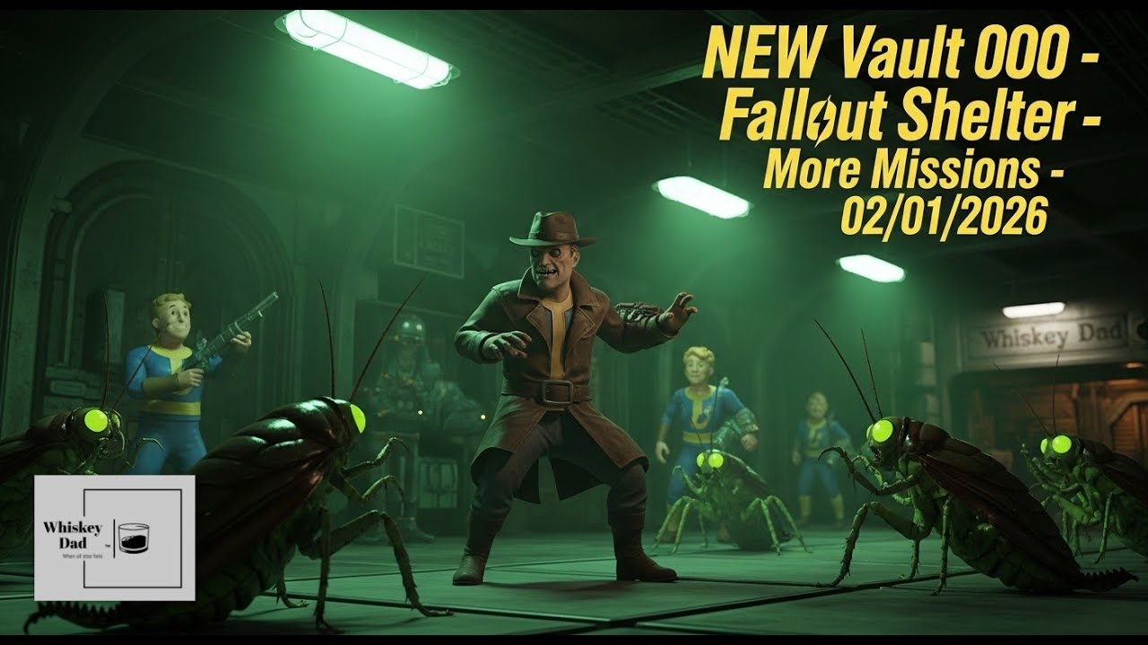 NEW Vault 000 - Fallout Shelter - More Missions - 02/01/2026 - YouTube